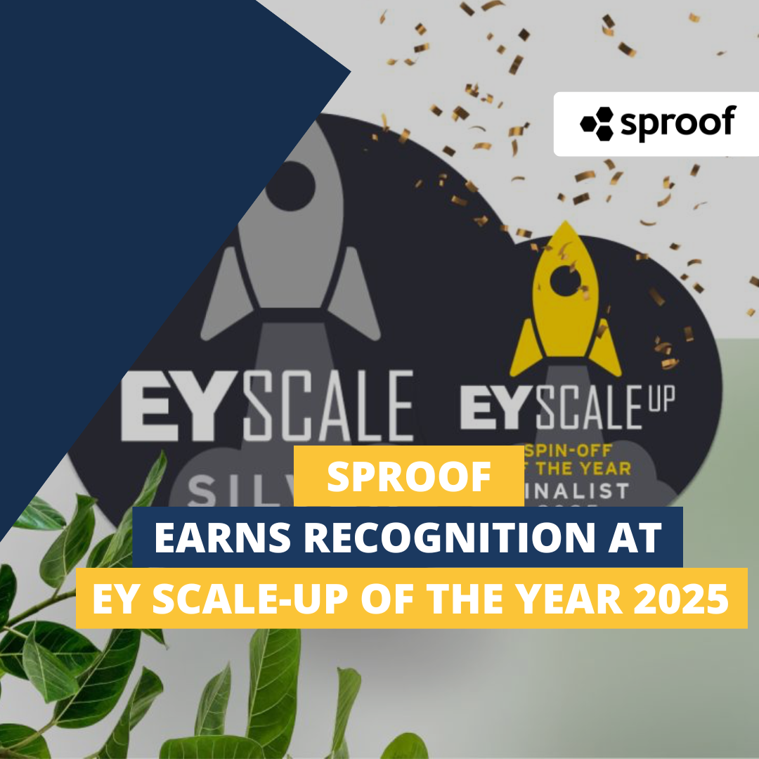 sproof earns Recognition at the EY Scale-Up Awards 2025
